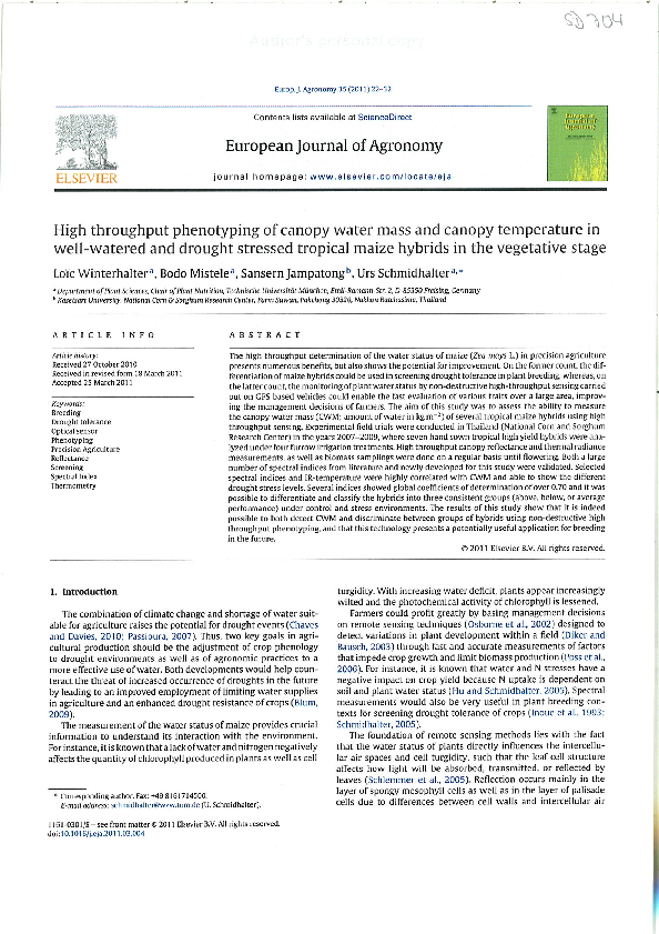 (PDF) High-Throughput Phenotyping of
