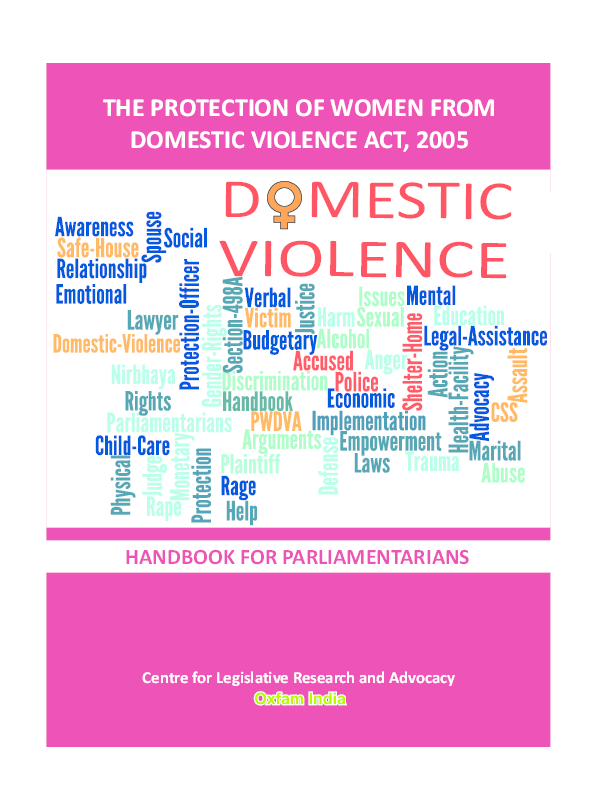 (PDF) PWDVA-Handbook for Parliamentarians
