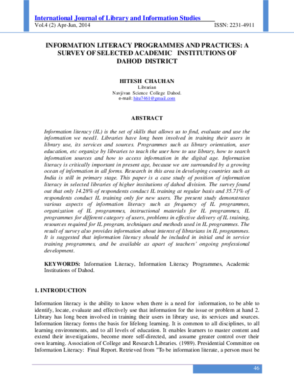 (PDF) International Journal of Library and Information Studies ...