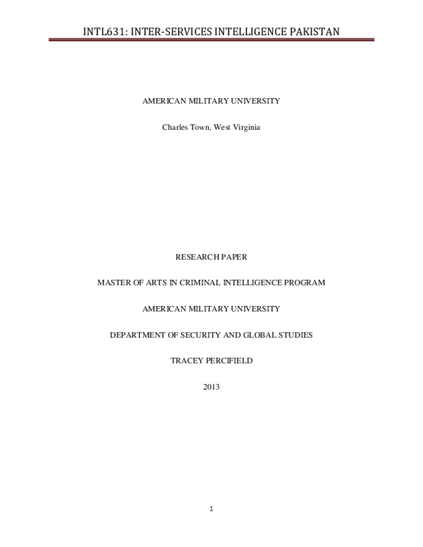 (DOC) OC, Organizations, Criminal Justice and Criminal Intelligence