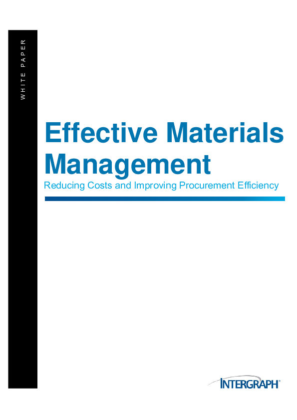 (PDF) Effective Materials Management Reducing Costs and Improving ...