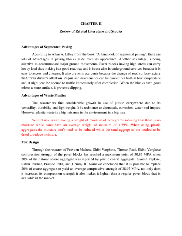 (DOC) CHAPTER II Review of Related Literature and Studies Advantages of ...