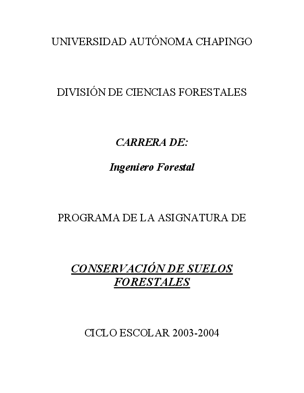 (PDF) UNIVERSIDAD AUTÓNOMA CHAPINGO DIVISIÓN DE CIENCIAS FORESTALES CARRERA DE