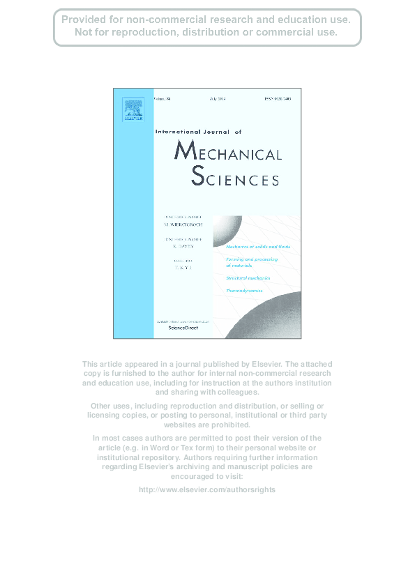 Pdf Nonlinear Electrostatic Analysis Of Micro Actuated Beams Based On