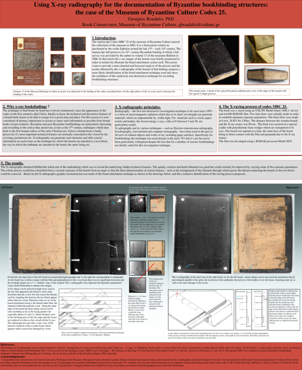 (PDF) Using X-ray radiography for the documentation of Byzantine ...