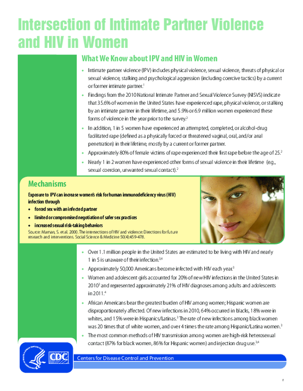(PDF) Centers for Disease Control and Prevention Intersection of ...