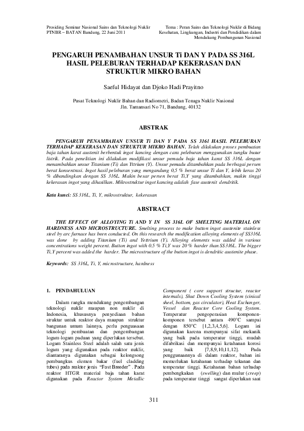 (PDF) Prosiding Seminar Nasional Sains dan Teknologi Nuklir PTNBR ...