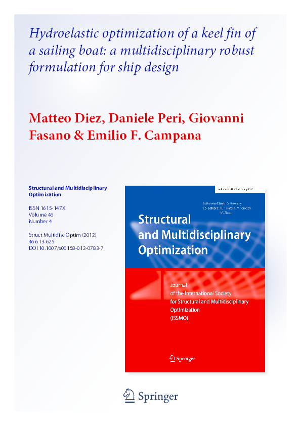 (PDF) Hydroelastic optimization of a keel fin of a sailing boat: a multidisciplinary robust ...