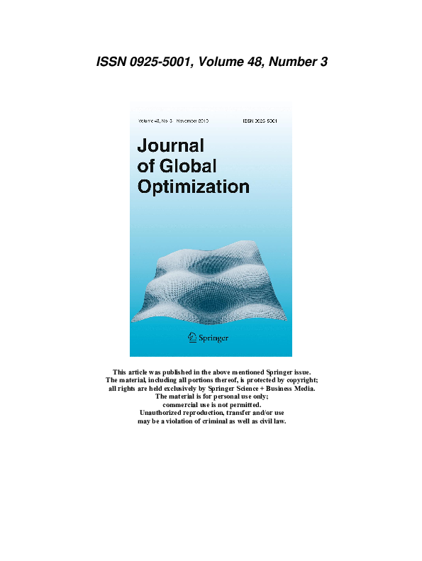 Pdf Dynamic System Analysis For The Selection Of Parameters And Initial Population In