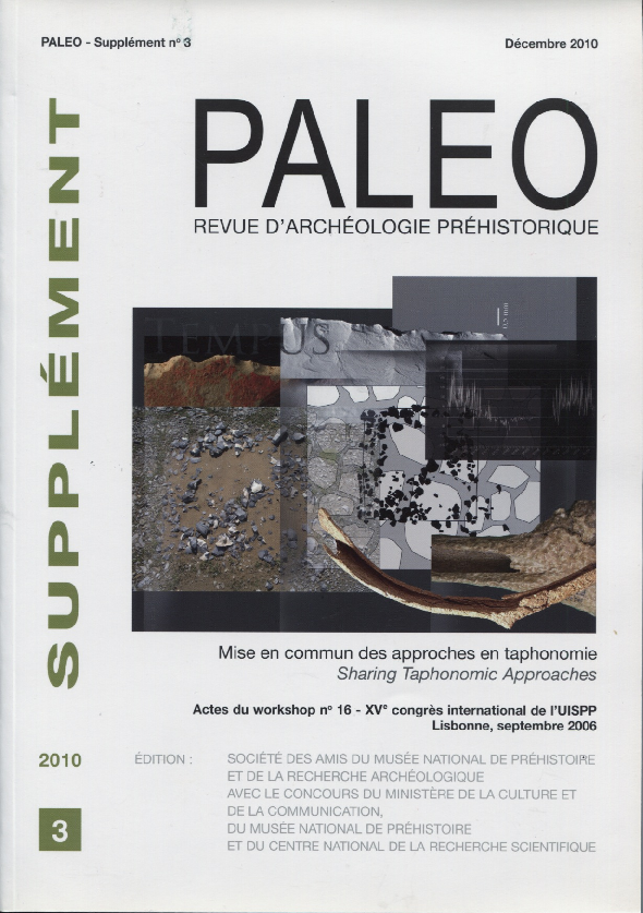 (PDF) Integrated Taphonomic Approaches : Review and Perspectives