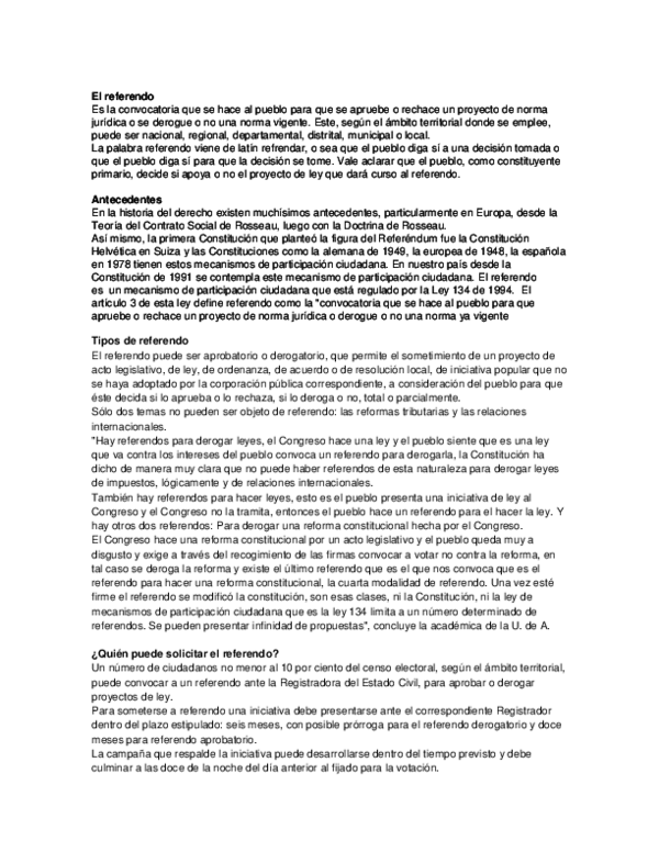 (DOC) El referendo