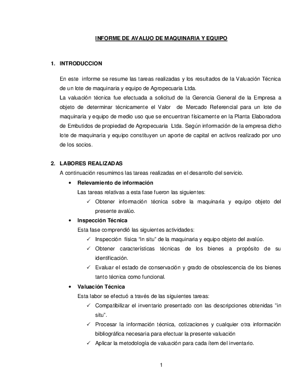 (PDF) Informe de Avaluo