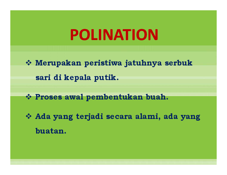 (PDF) POLINATION (Polinasi)