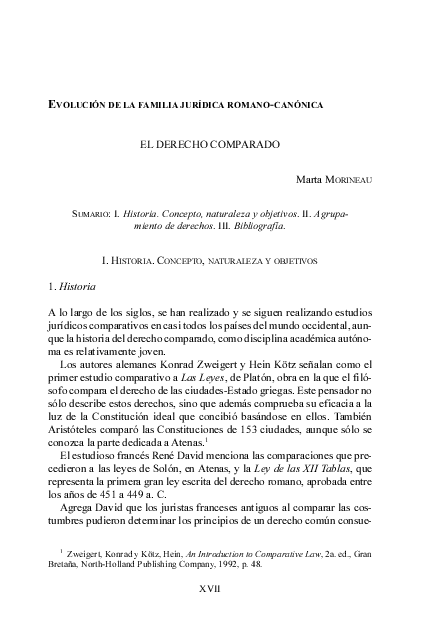 (PDF) EL DERECHO COMPARADO