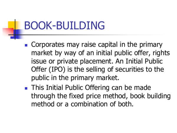 (PPT) Bookbuilding-