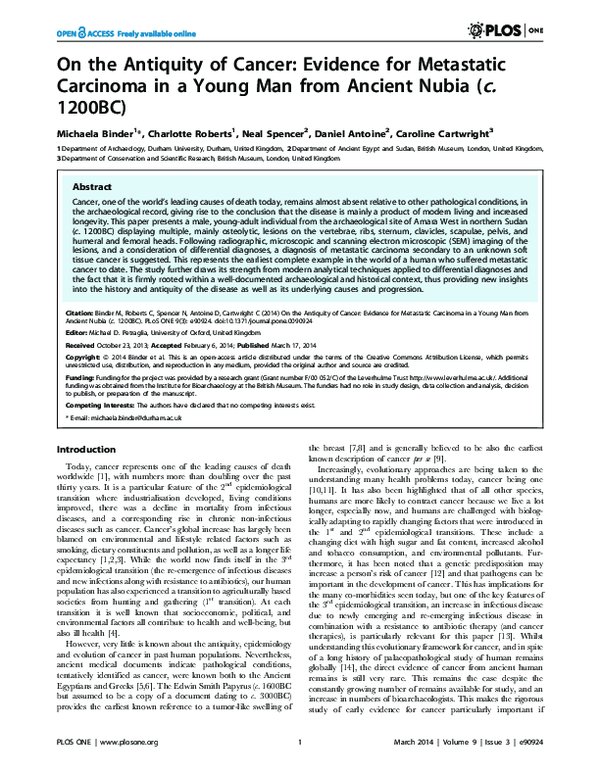 (PDF) (with Binder, M., Roberts, C., Antoine, D. & Cartwright, C). 2014 ...