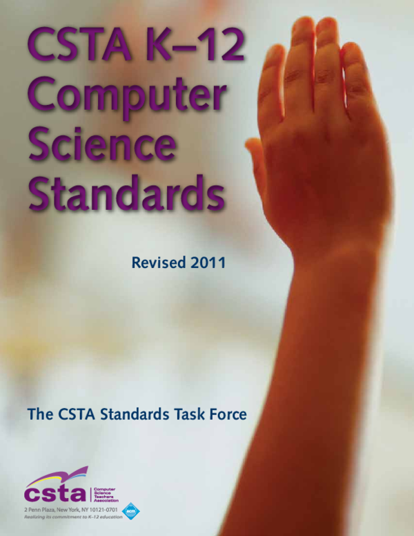 (PDF) The CSTA Standards Task Force