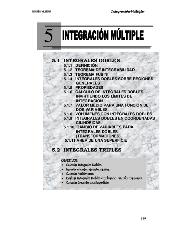 (PDF) Integración Múltiple