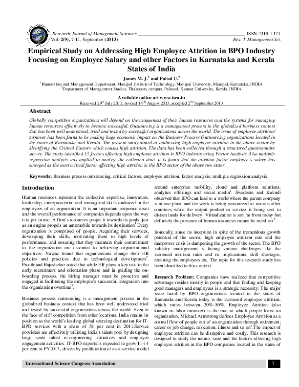 (PDF) Attrition rate