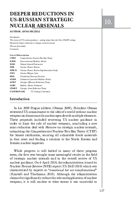 (PDF) 2013 - ENG - Péczeli - Panorama of Global Security Environment ...