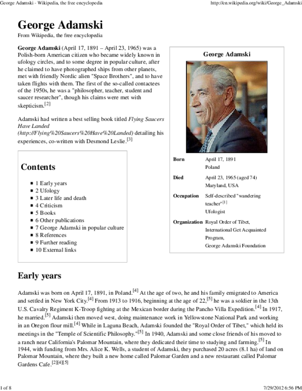 (PDF) George Adamski
