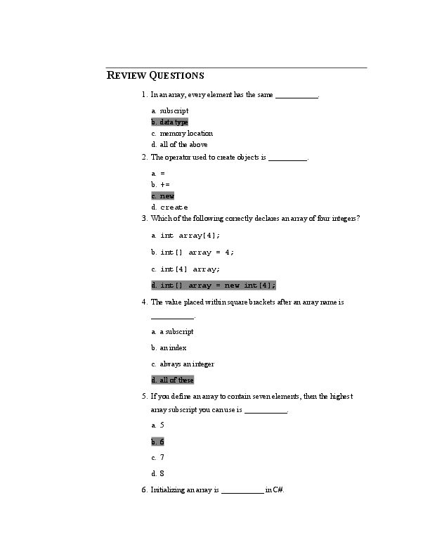 Chapter 6 Array Processing