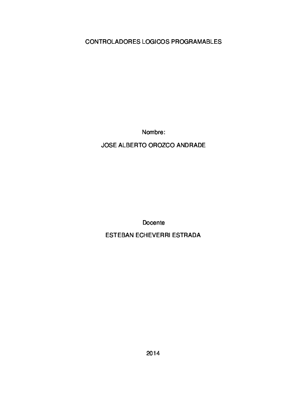 Doc Controladores Logicos Programables