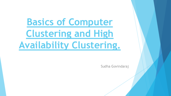 Ppt Ppt On Failover Clustering Basics