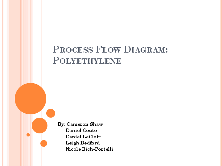 (PDF) PROCESS FLOW DIAGRAM: POLYETHYLENE