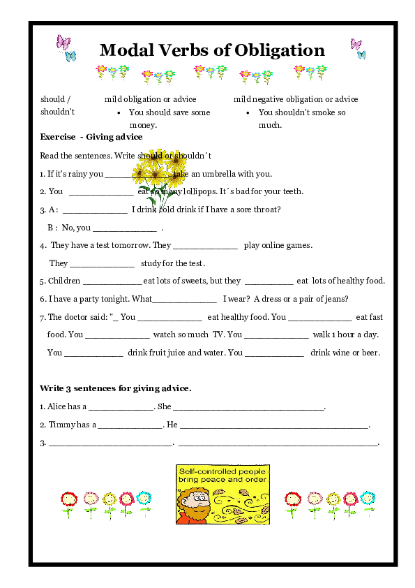 (DOC) Modal Verbs of Obligation