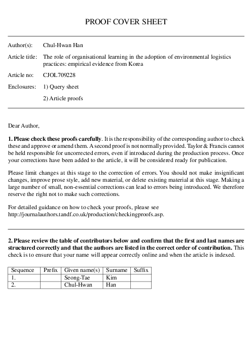 (PDF) PROOF COVER SHEET
