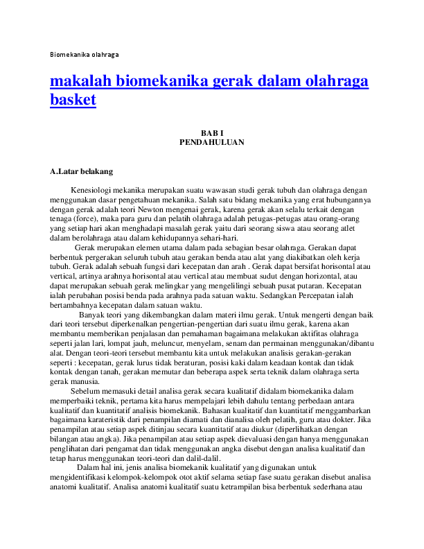 Doc Biomekanika Olahraga