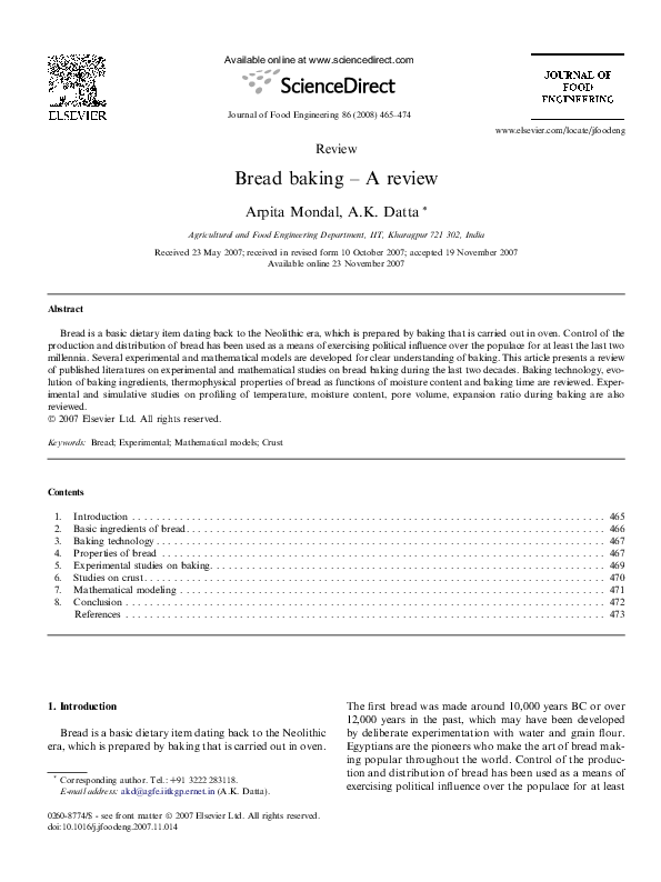 introduction to baking pdf