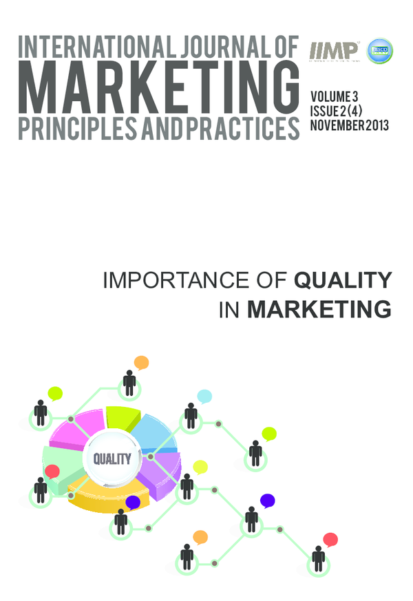 (PDF) IMPORTANCE OF QUALITY IN MARKETING QUALITY Editorial Team