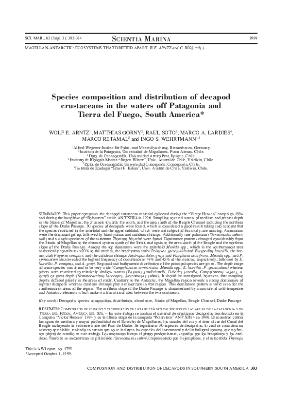 (PDF) Biogeography of the Freshwater Decapods in the La Plata Basin ...
