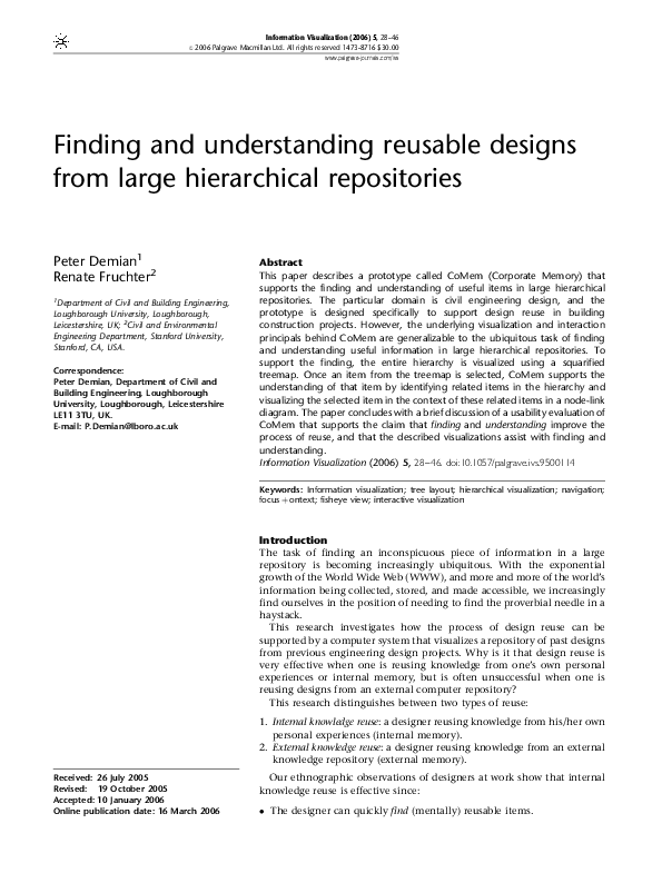 (PDF) Finding and understanding reusable designs from large ...