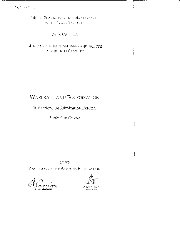 (PDF) Waelrant and Bocedization: Reflections on Solmization Reform