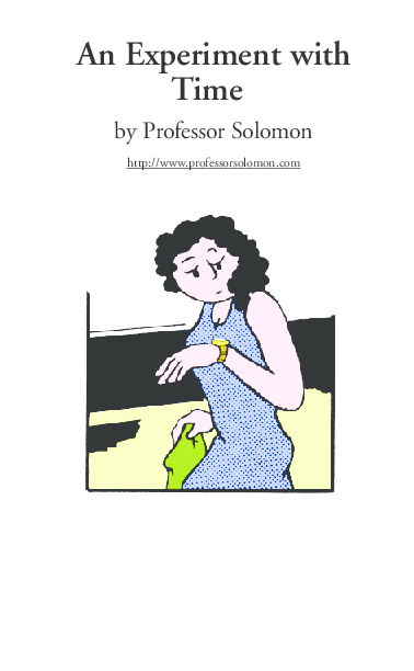 (PDF) An Experiment with Time