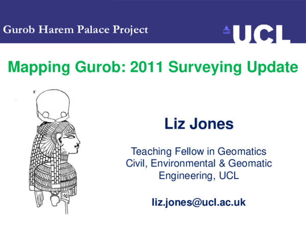 (PDF) Mapping Gurob: 2011 Surveying Update