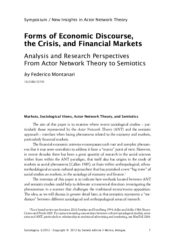 (PDF) The Evolution of Ultracapital and Actor-Network Capitalism | Jon ...