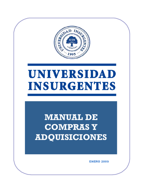 (PDF) MANUAL DE COMPRAS Y ADQUISICIONES