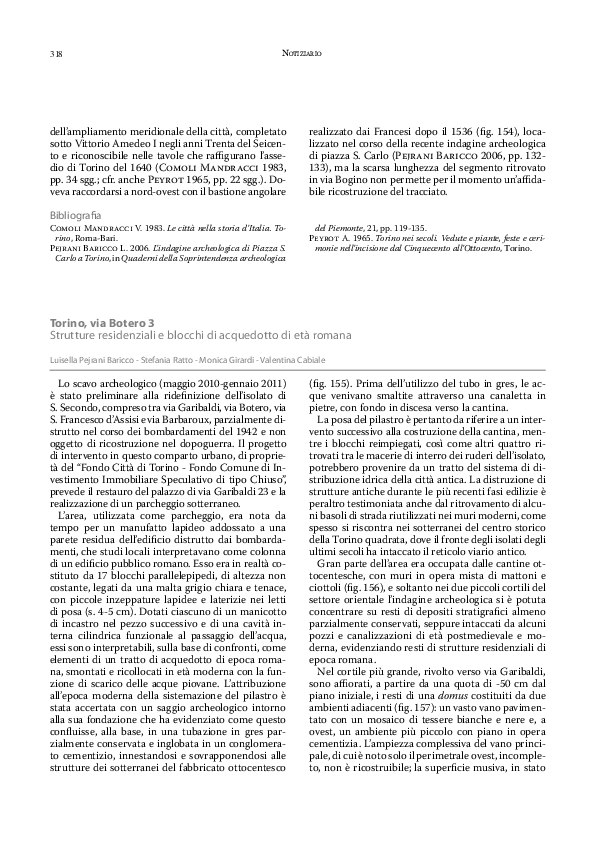 (PDF) L. Pejrani Baricco, S. Ratto, M. Girardi, V. Cabiale - Torino ...