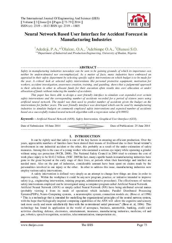 (PDF) Achieving Optimal Artificial Neural Network Model 2