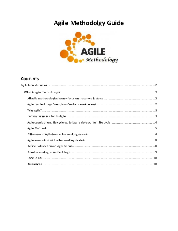 Doc Agile Methodolgy Guide 3332