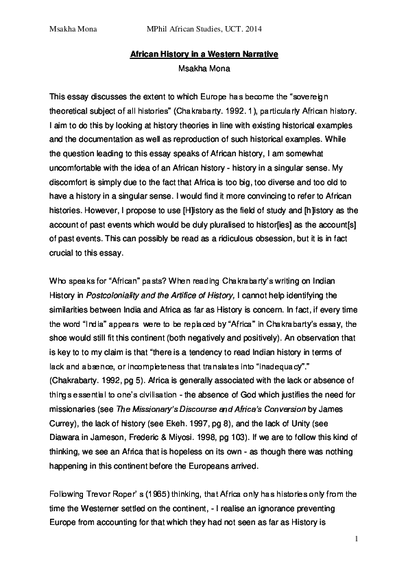 PDF African History In The Western Narrative Msakha Mona Academia edu pdf-african-history-in-the-western-narrative-msakha-mona-academia-edu