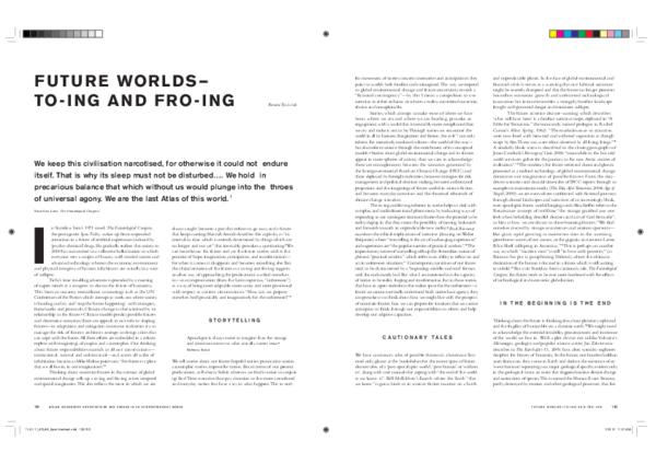 (PDF) Future Worlds – to-ing and fro-ing