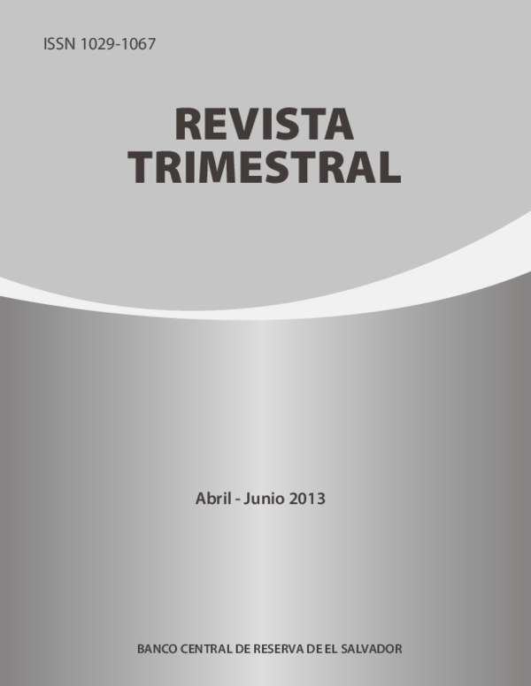 (PDF) REVISTA TRIMESTRAL