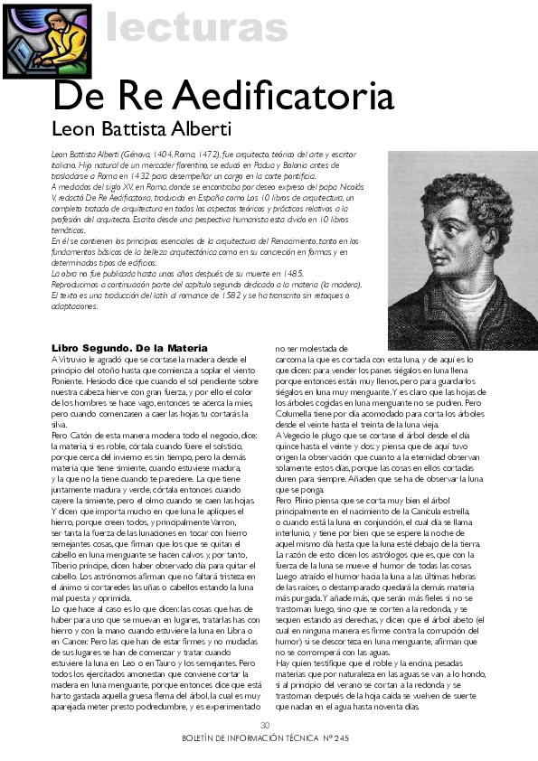 (PDF) De re aedificatoria