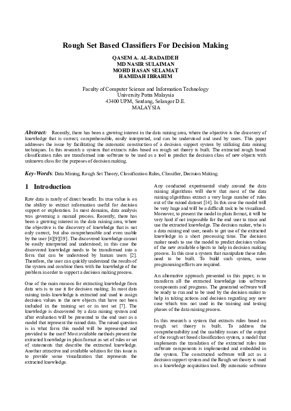 (PDF) Baby Cradle Design with Kansei Knowledge Mining Based on Rough Set Theory | ESRA AKGÜL ...