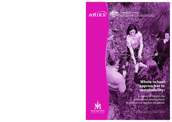 (PDF) Whole School Approaches to Sustainability: A Review of Models for ...